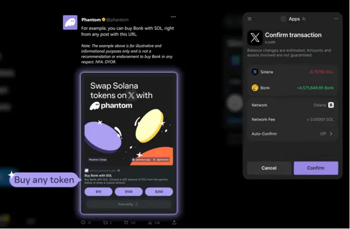 Web3操作嵌入Web2社媒，Blinks或开创Solana链上返佣时代？_MarsBit