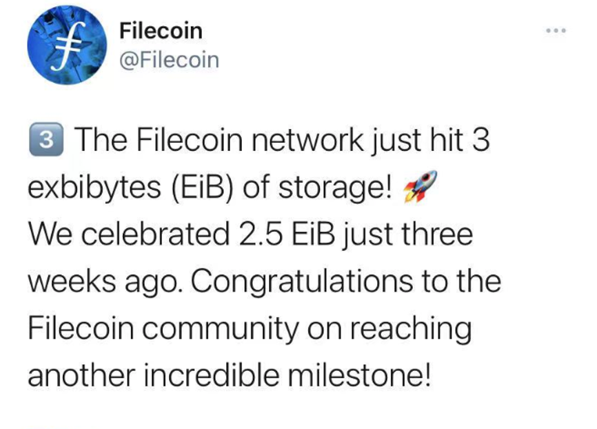 Filecoin存储迎来3EIB时代_MarsBit