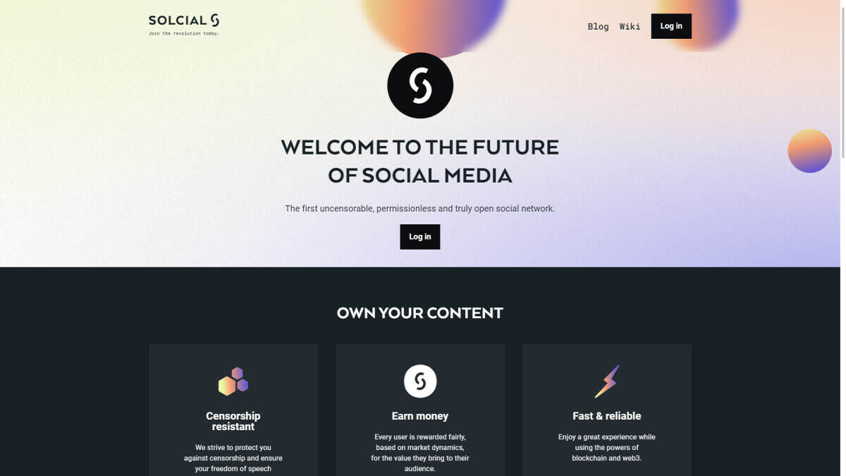 Solcial：打造让用户共享价值的Web3社交平台_MarsBit